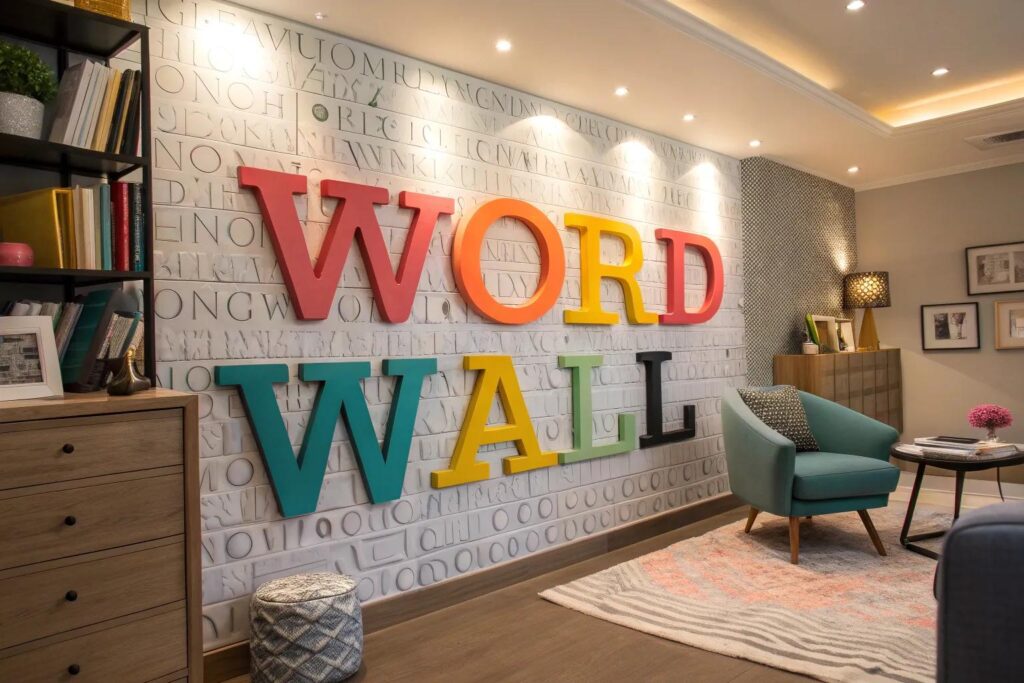16+ Creative Word Wall Ideas for Your Home