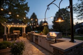 11+ Creative Grill Light Ideas for Your BBQ Space