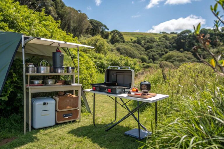 14+ Creative Camping Kitchen Setup Ideas