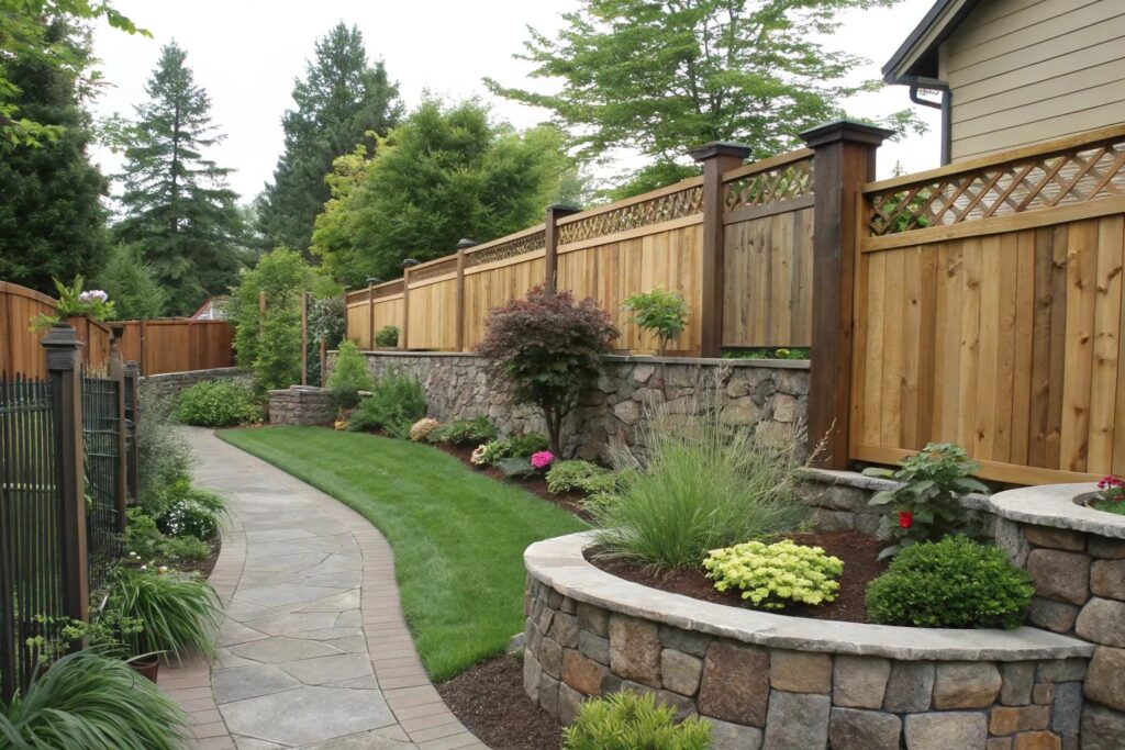 16+ Creative Fence Edging Ideas for Your Garden