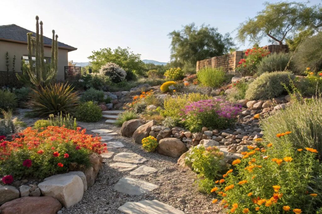 18+ Low-Maintenance Sun-Loving Landscape Ideas