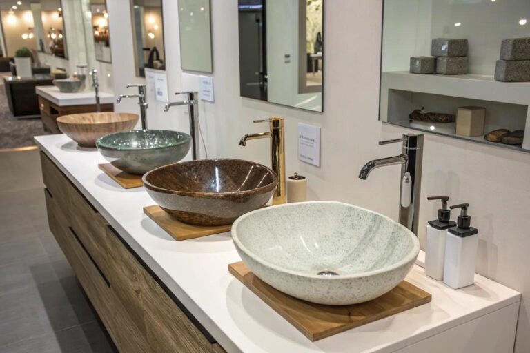 17+ Stylish Modern Bathroom Sink Ideas