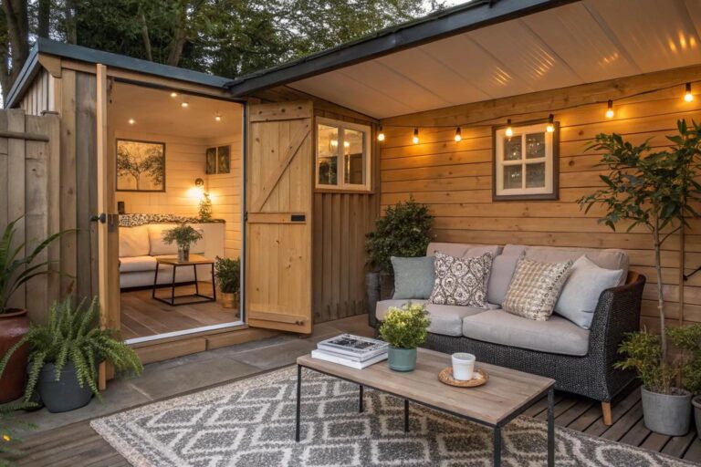 17+ Clever Small Shed Interior Ideas to Inspire You