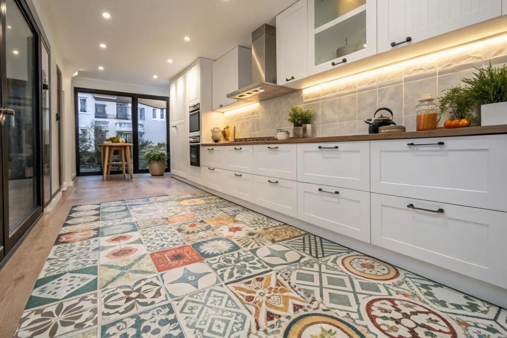 21+ Stylish Vinyl Kitchen Flooring Ideas